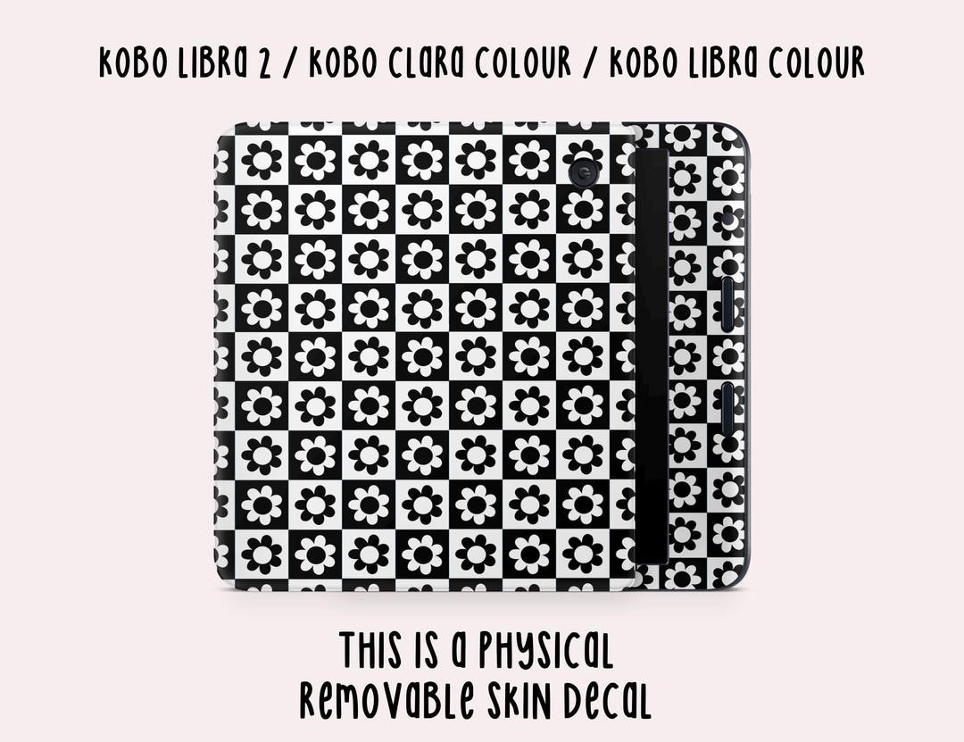 Retro Daisy Kobo Skin Decal | Kobo Vinyl Cover | Kobo Decal | Kobo ...