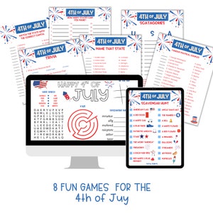 4th of July Party Games and Activities | 4th of July Activities | 4th ...