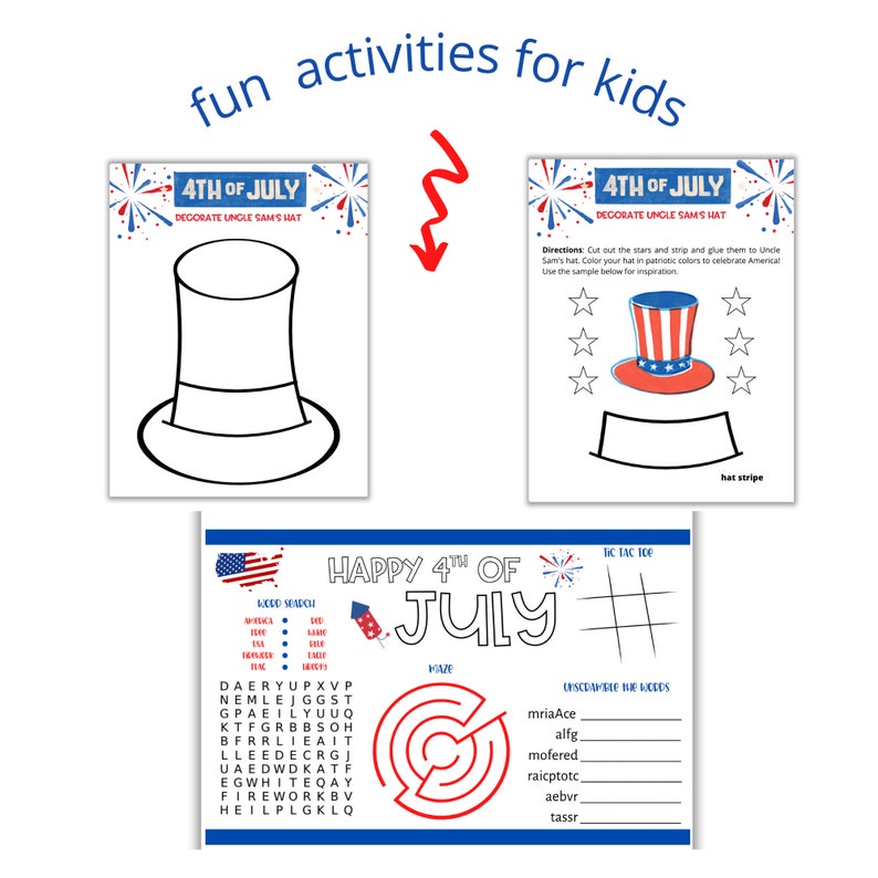 4th of July Party Games and Activities | 4th of July Activities | 4th ...