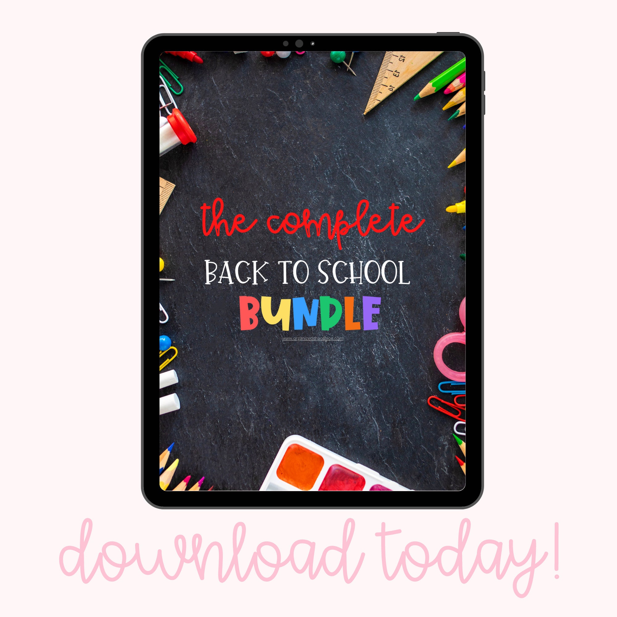 The Complete Back to School Bundle Back to School Printables School ...