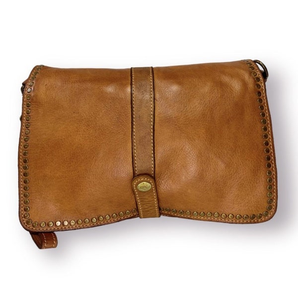 Camel Leather Bag - Etsy