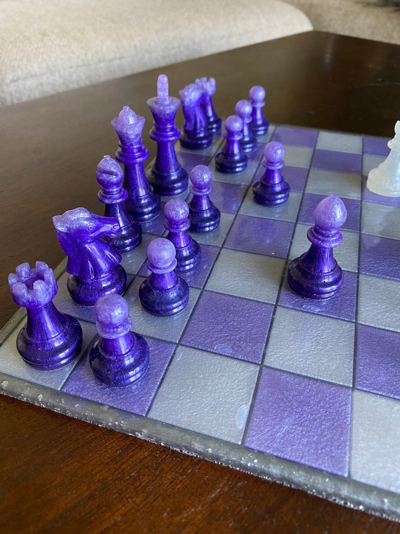 Handmade Custom Chess Set - Etsy