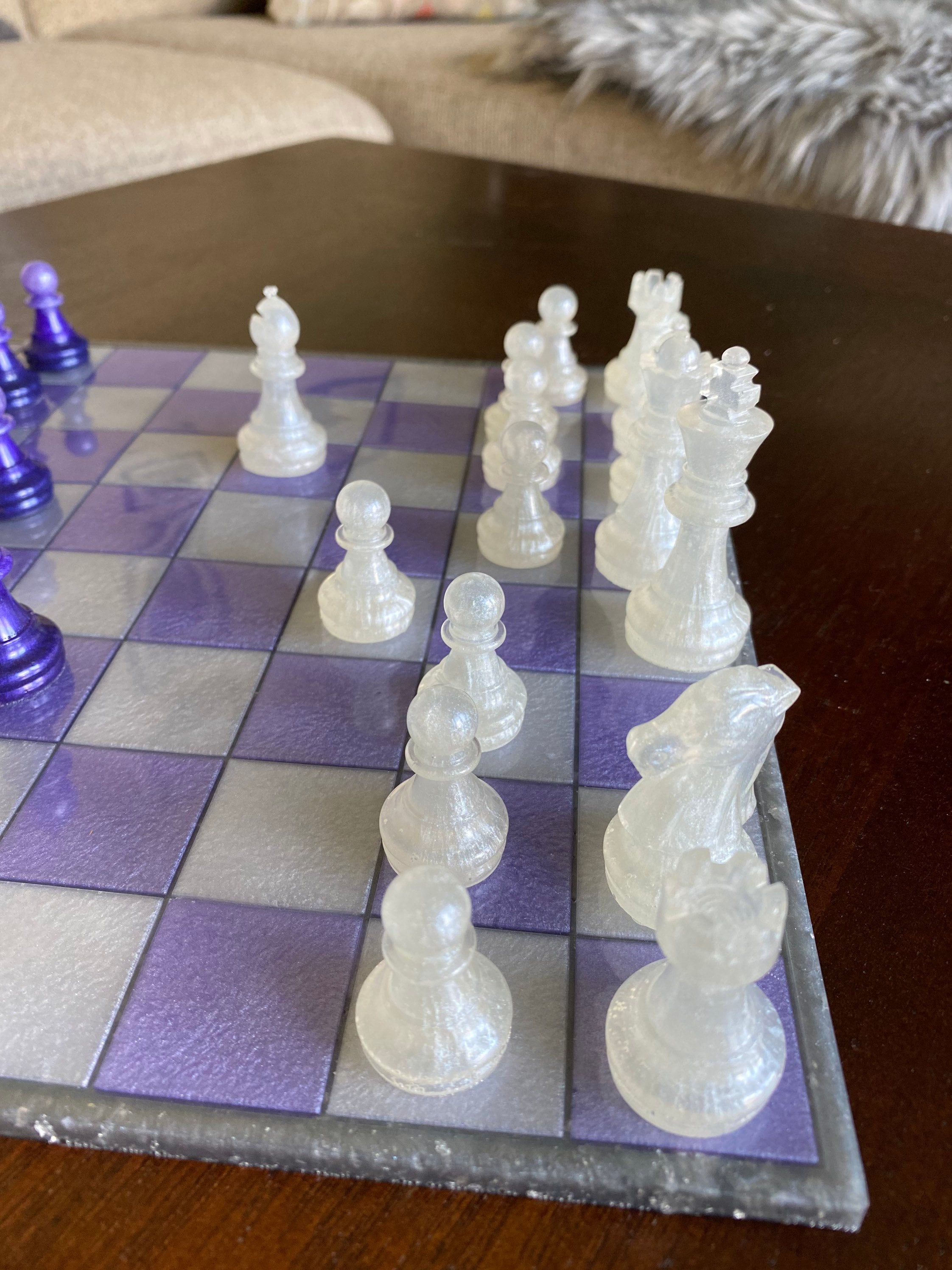 Handmade Custom Chess Set - Etsy