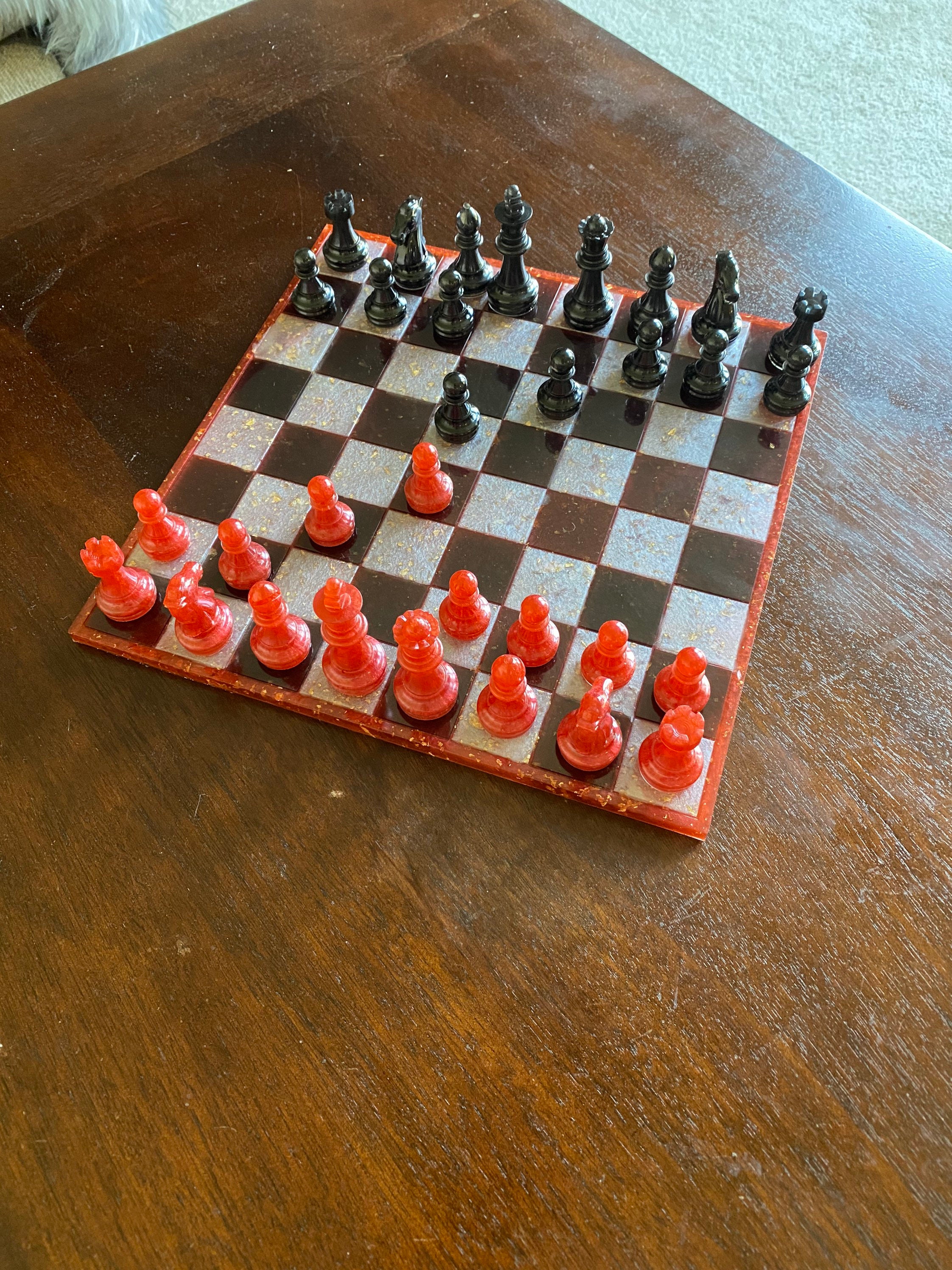 Handmade Custom Chess Set - Etsy