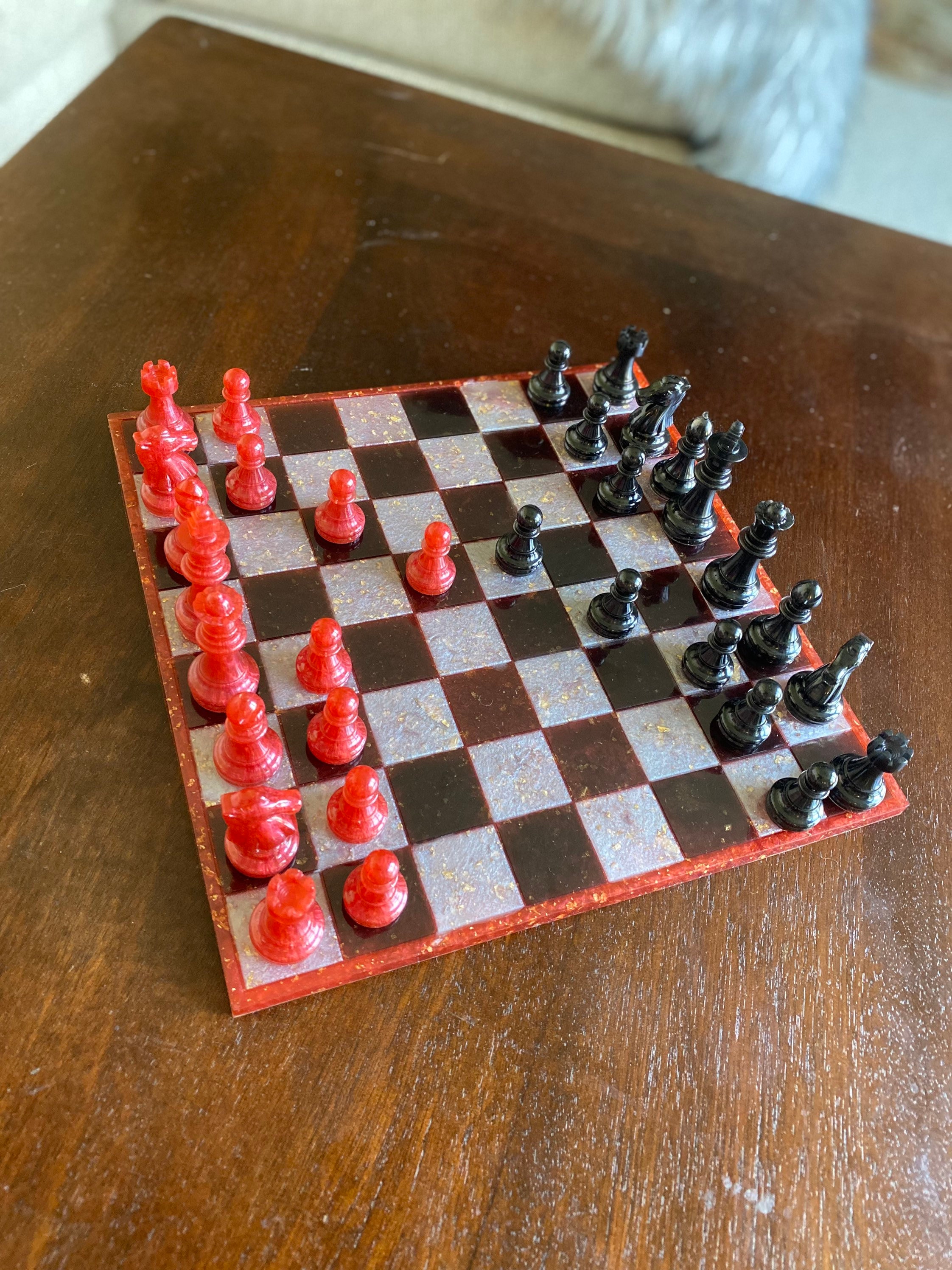 Handmade Custom Chess Set - Etsy