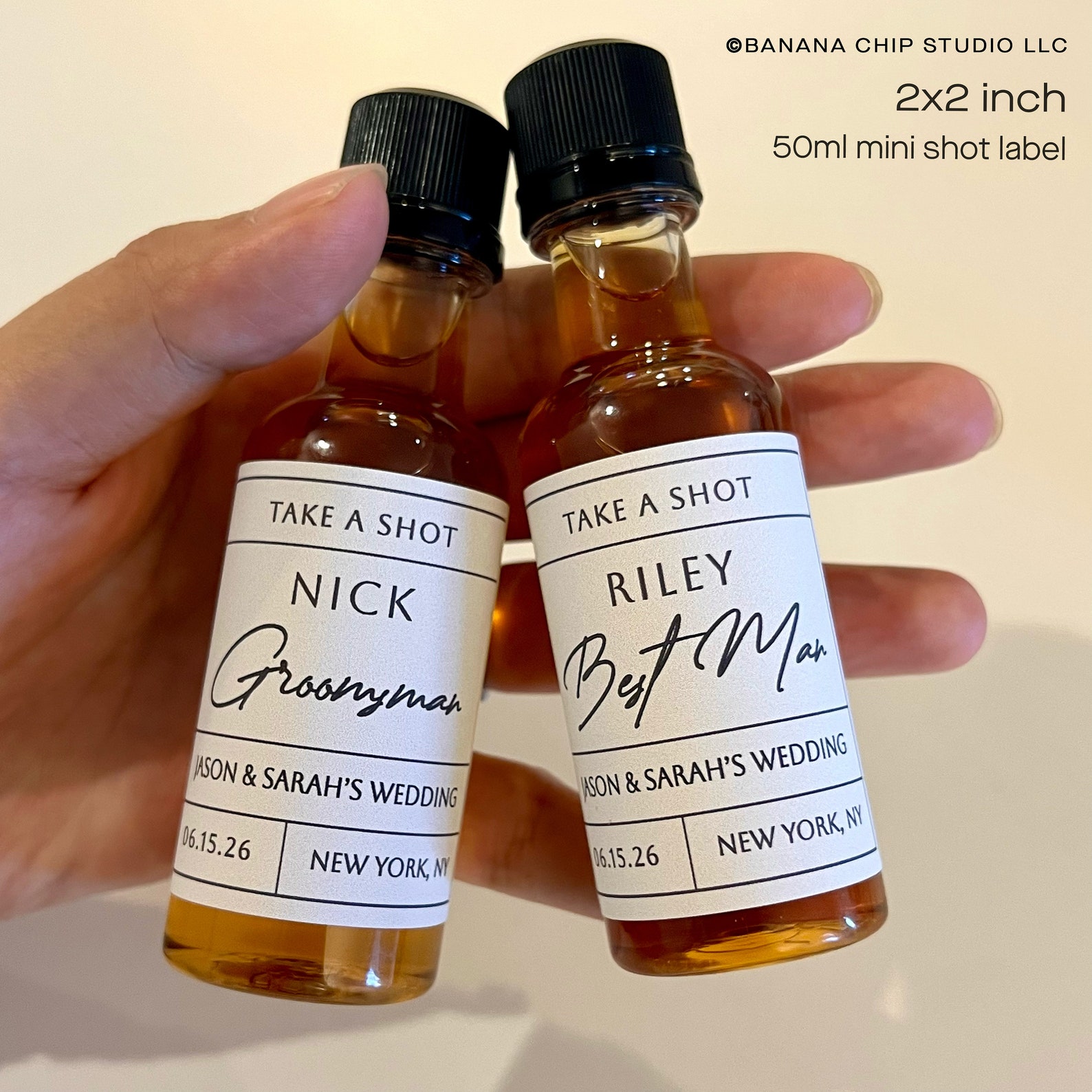 Groomsmen Proposal Label, Custom Groomsman Whiskey Proposal Gift Box ...