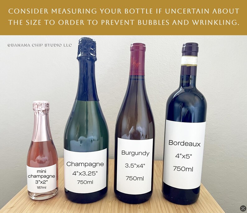 Custom Engagement Champagne Label: Newly Engaged Gift - Etsy