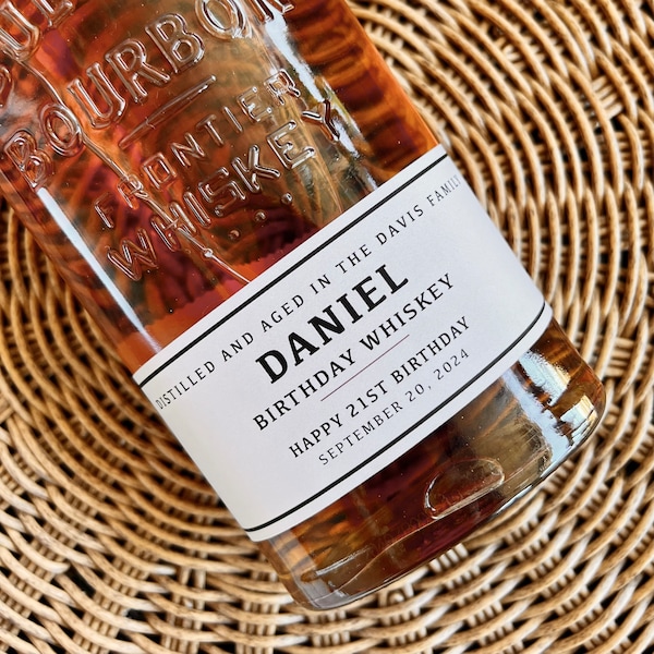 Whiskey Label - Etsy