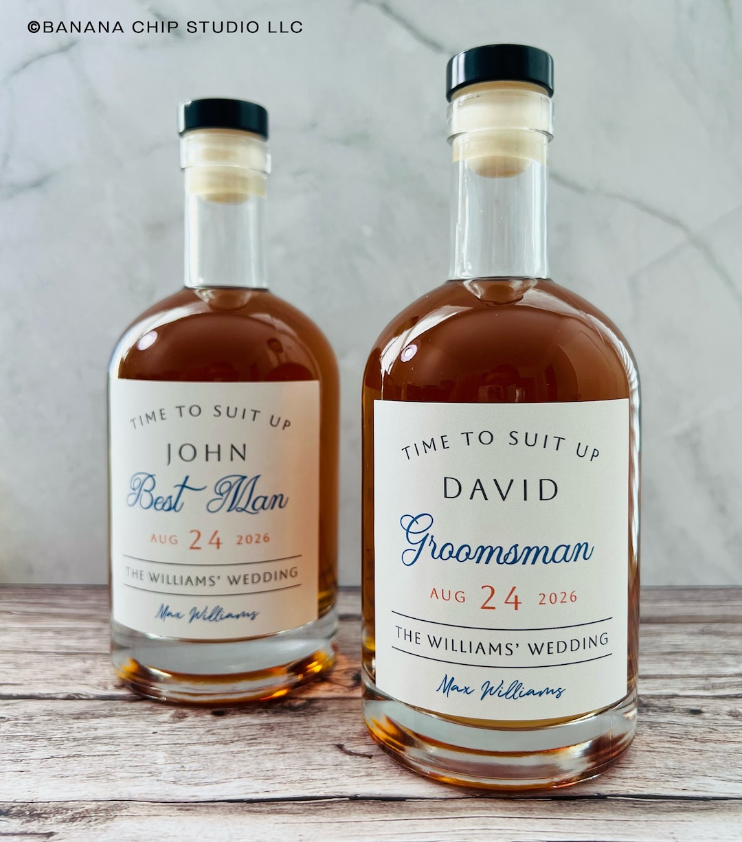 Personalized Groomsmen Proposal Whiskey Label, Groomsman Gifts Box ...