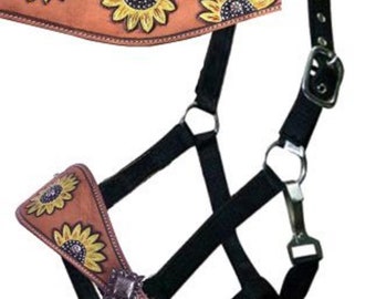 Leather Bronc Halter - Etsy