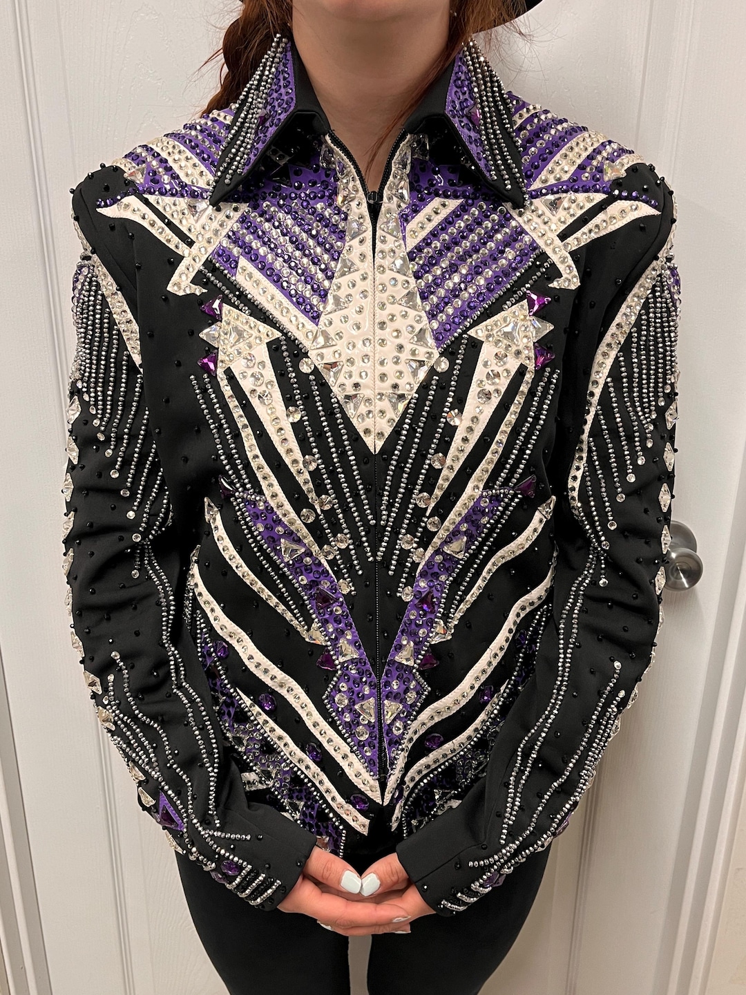 Royal Highness Purple Bling Showmanship/horsemanship Jacket SALE - Etsy