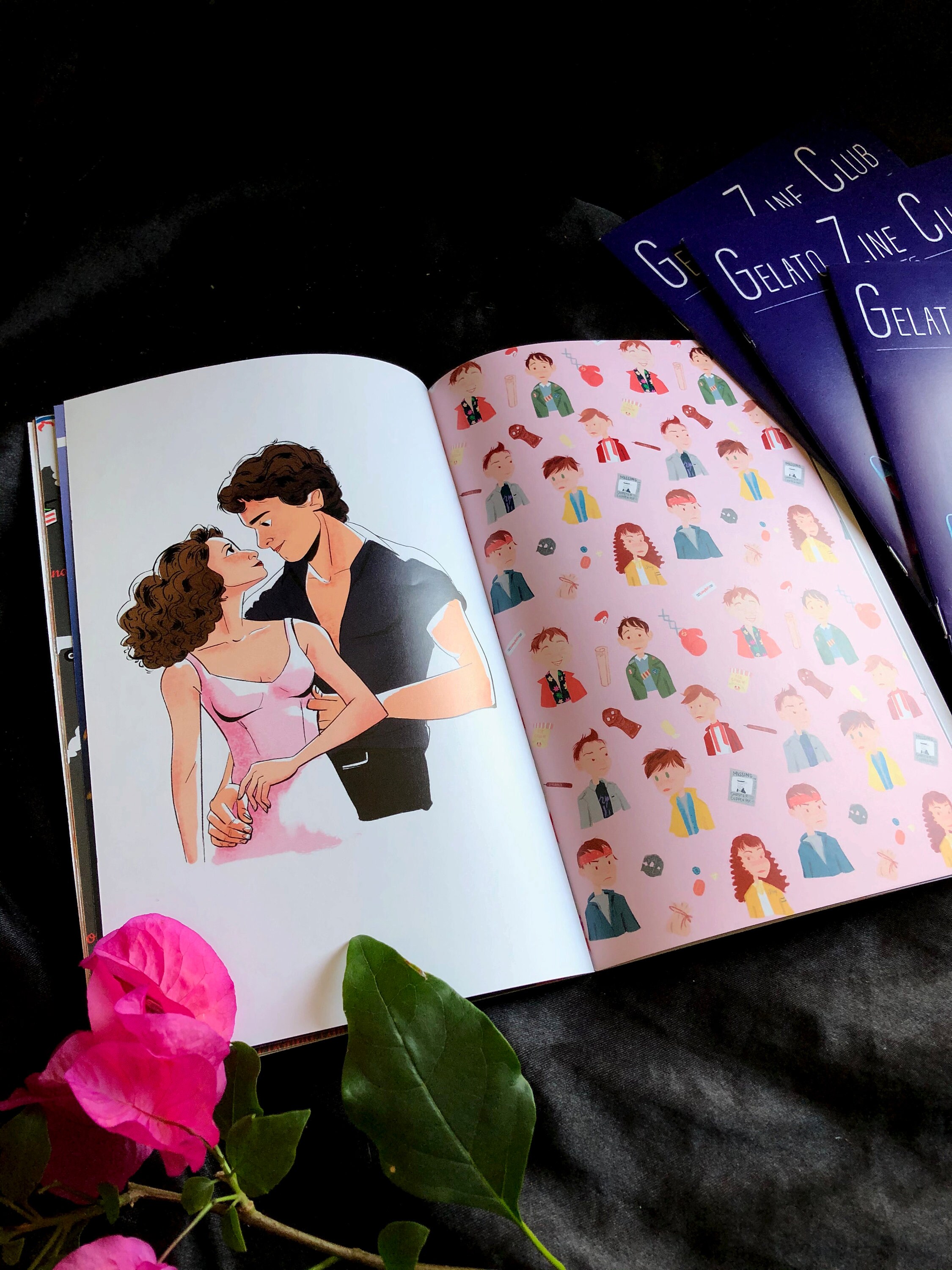 Illustrated 80s Movie Fan Zine Gelato Zine Club | Etsy