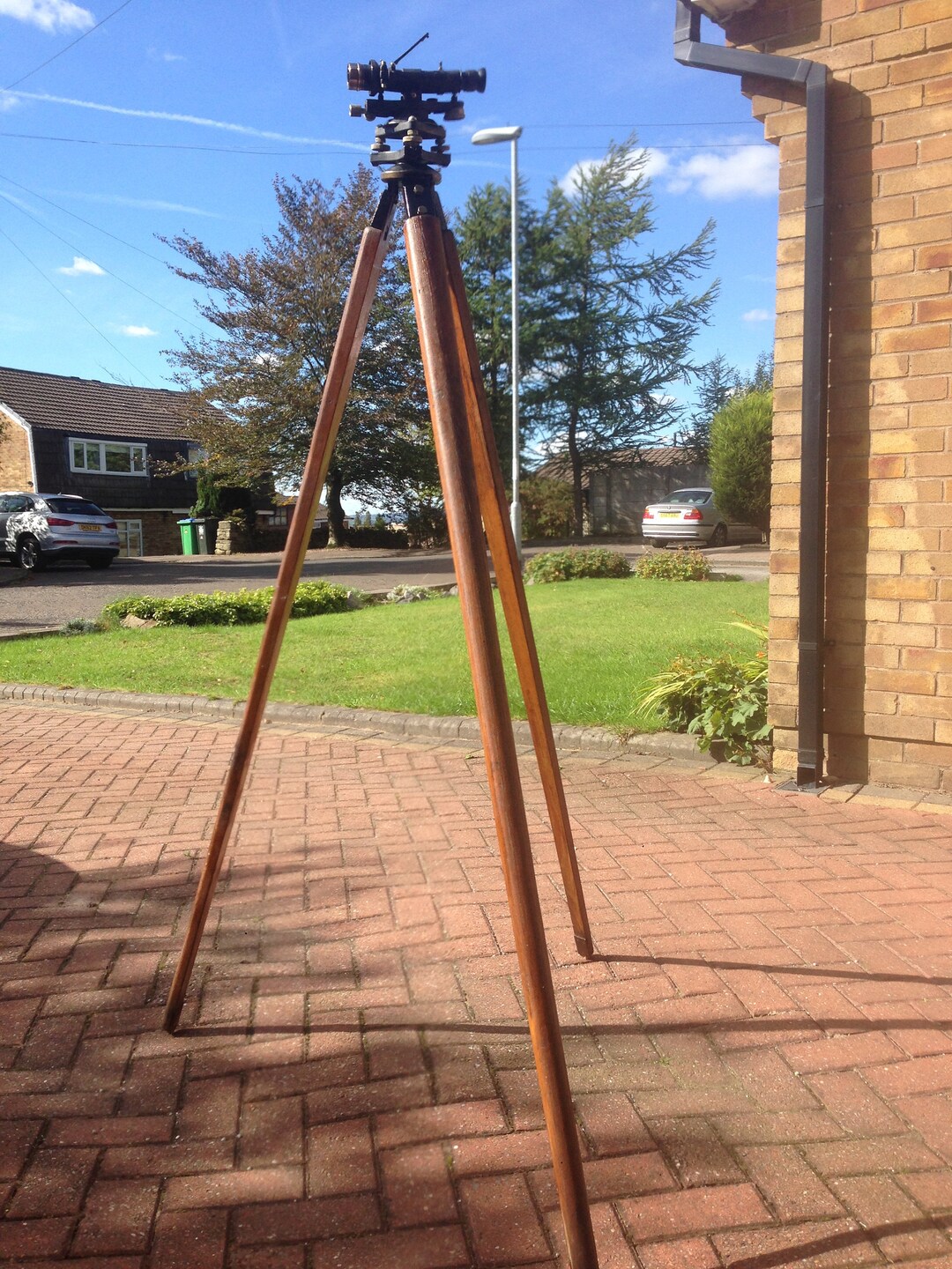 Antique Theodolite, Dumpy Level 1601, Manufactured by W. Ottway & Co ...