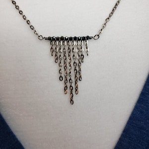 Simply Sublime Waterfall Chain Necklace, Handcrafted Jewelry, Handmade ...
