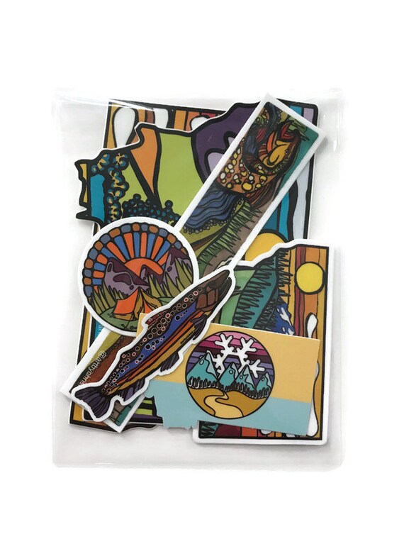 Sticker Variety Pack | Etsy