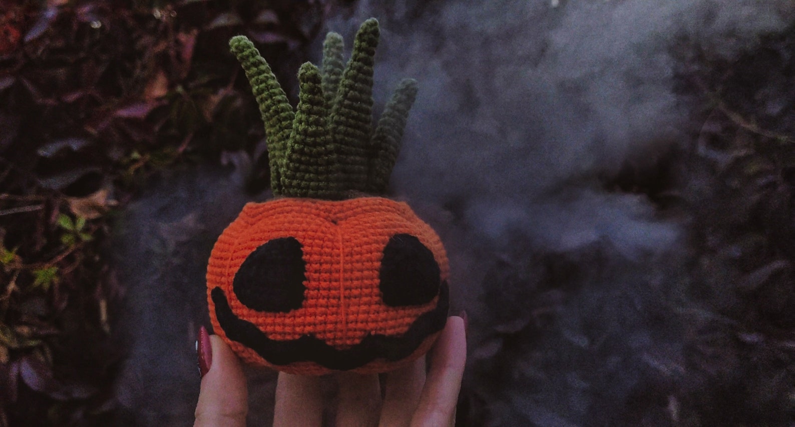 Halloween Crochet PATTERN Set 5 in 1, Halloween Fake Plants, Halloween ...