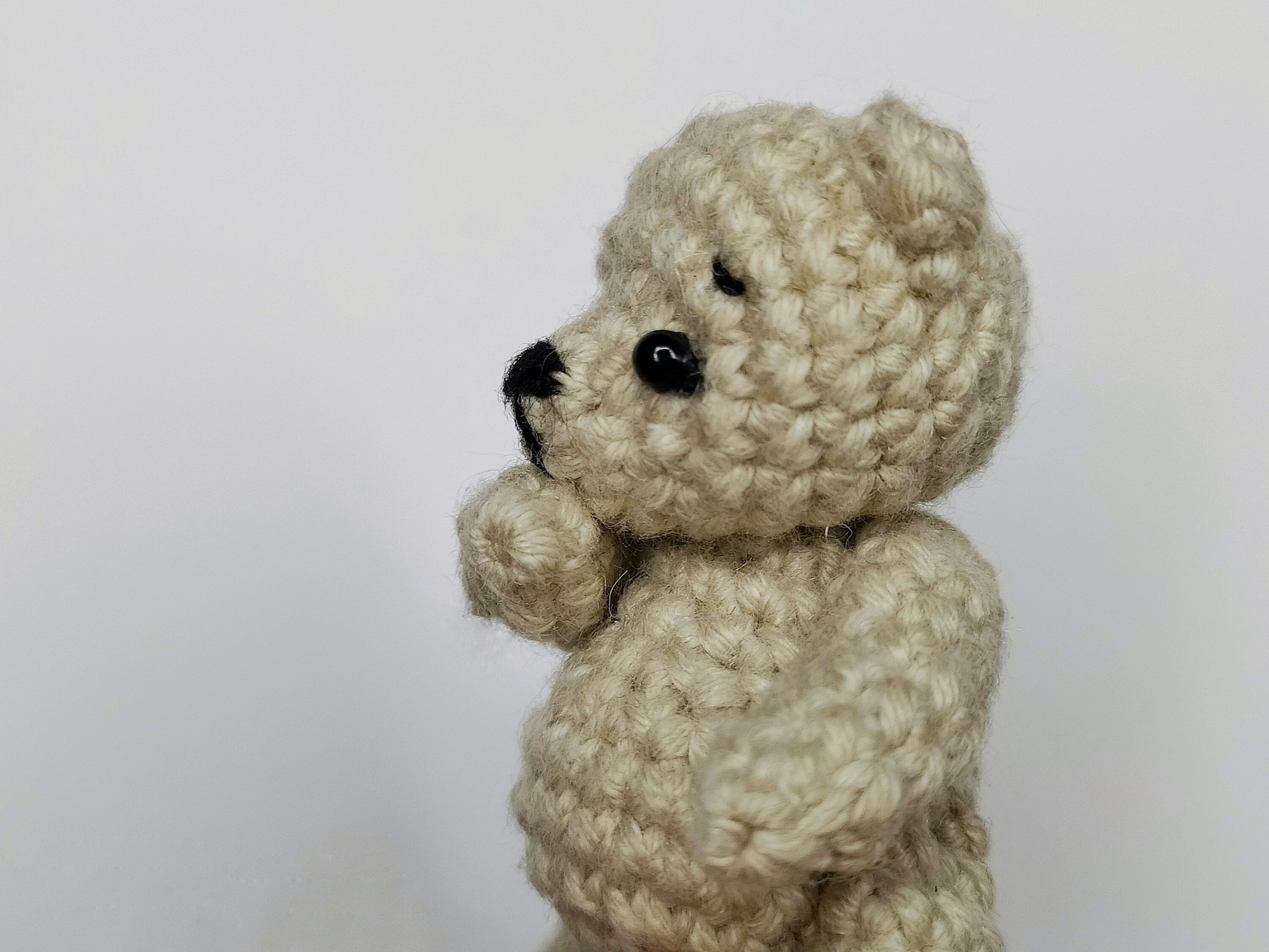 Crochet teddy bear pattern Amigurumi mini bear pdf pattern | Etsy