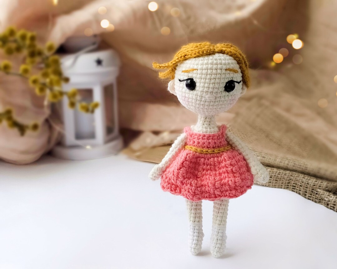 Amigurumi Doll Crochet Pattern, Small Doll PDF Pattern - Etsy