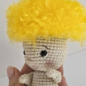 Amigurumi Baby Dandelion Crochet Pattern, Crochet Flower Doll, Fake ...