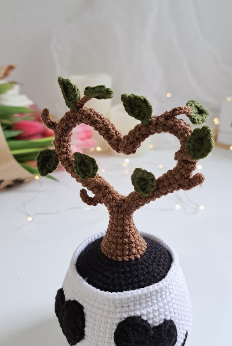 Crochet Heart Plant PATTERN Amigurumi Skull Planter - Etsy