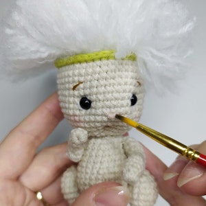 Amigurumi Baby Dandelion Crochet Pattern, Crochet Flower Doll, Fake ...