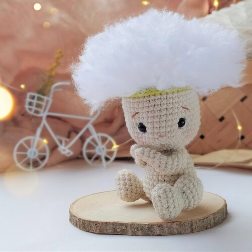 Amigurumi Baby Dandelion Crochet Pattern Crochet Flower Doll - Etsy