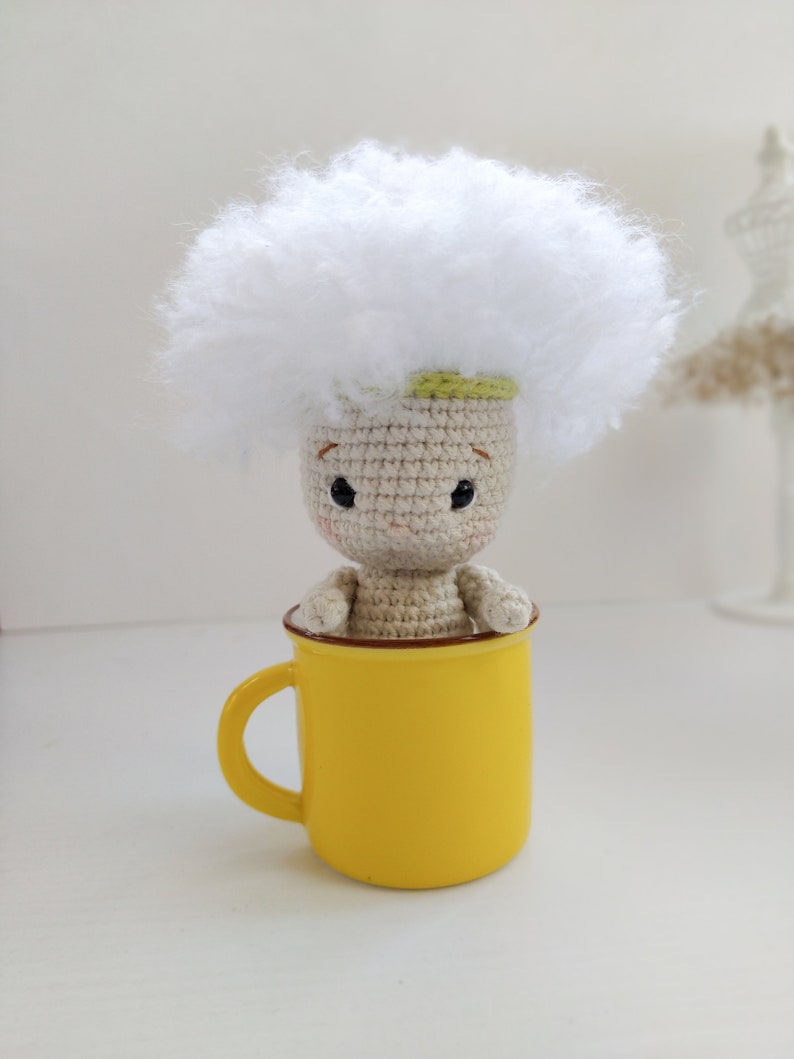 Amigurumi Baby Dandelion Crochet Pattern Crochet Flower Doll - Etsy