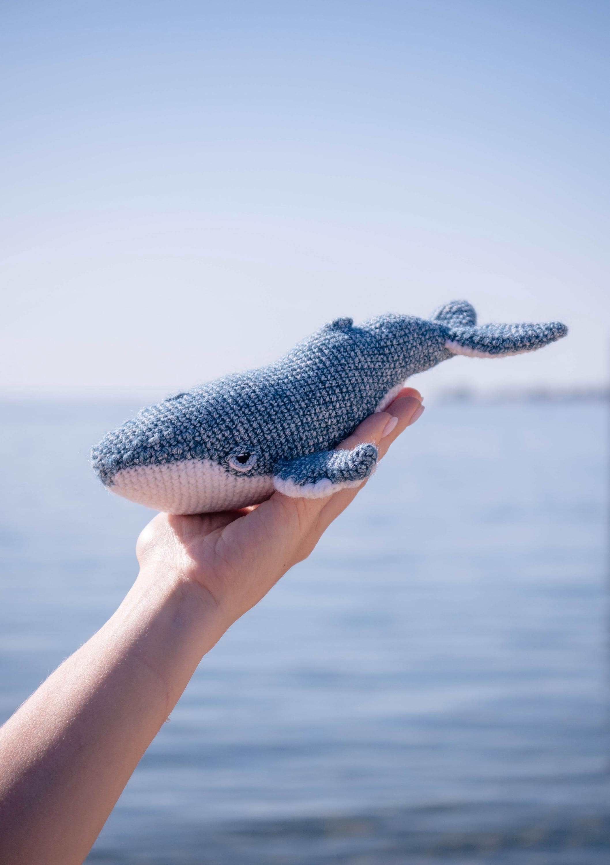 Crochet Humpback Whale PATTERN, Norbert the Humpback Whale Low-sew PDF ...