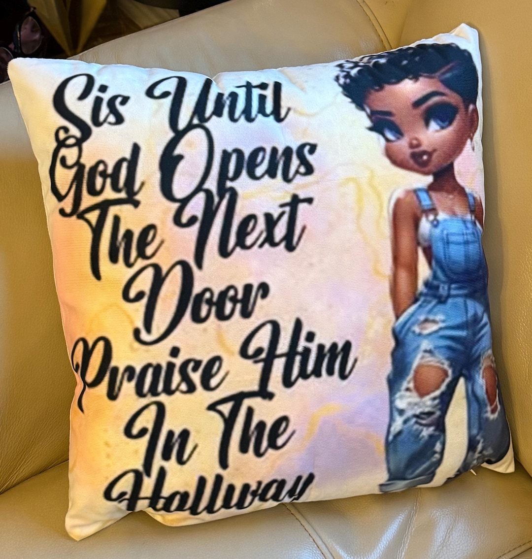 Black Woman Diva Decorative Accent Pillow PRINCESS CHAREESE - Etsy