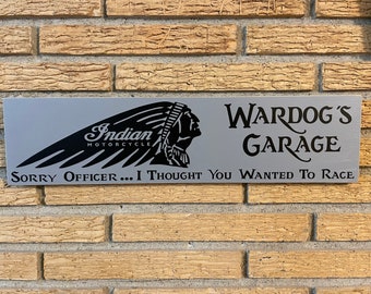 Motorcycle Bar Sign - Etsy