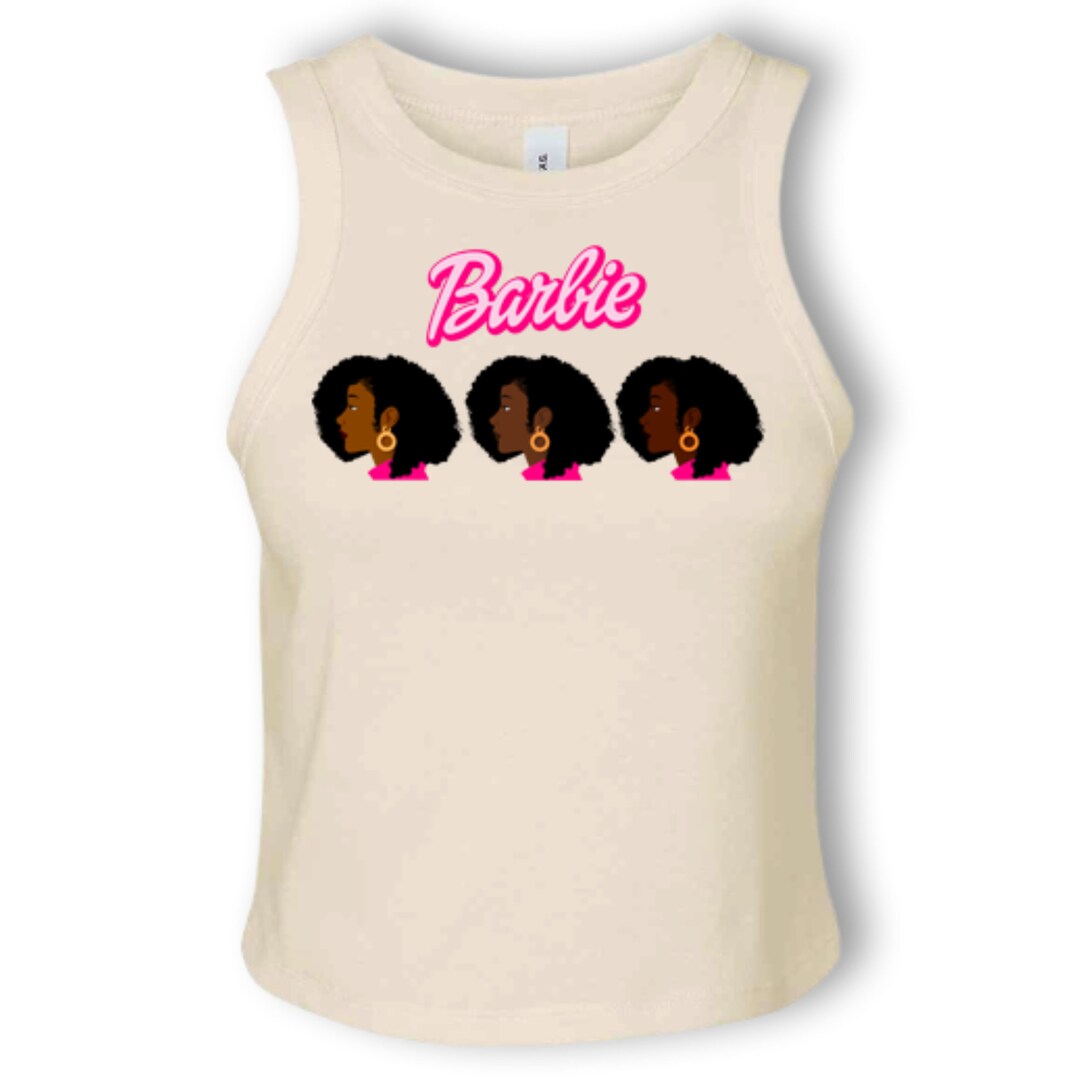 Black Barbie Tank Barbie Tanks Barbie Movie Tanks - Etsy