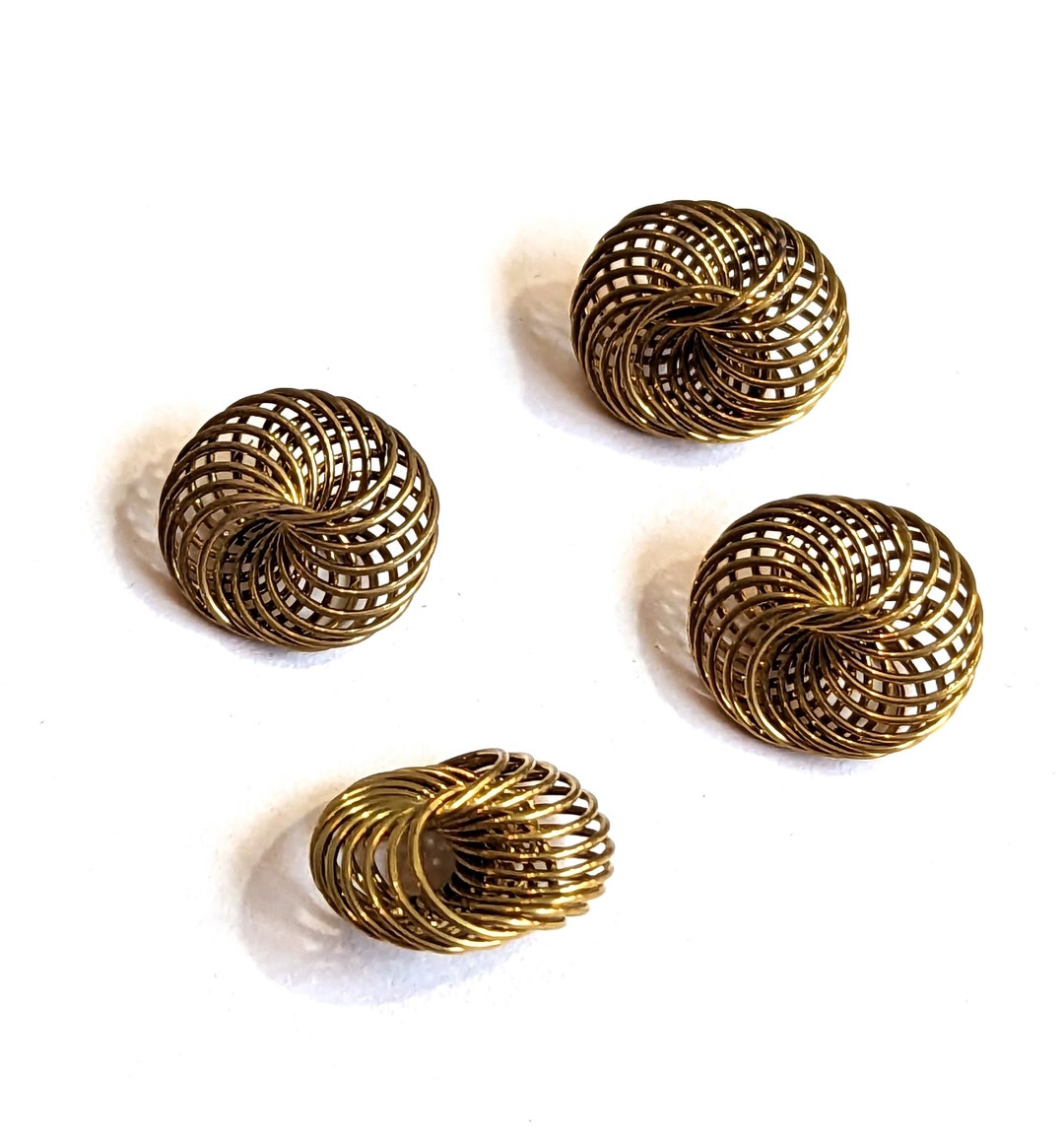 Small Vintage Wire Infinity Wheels - Etsy