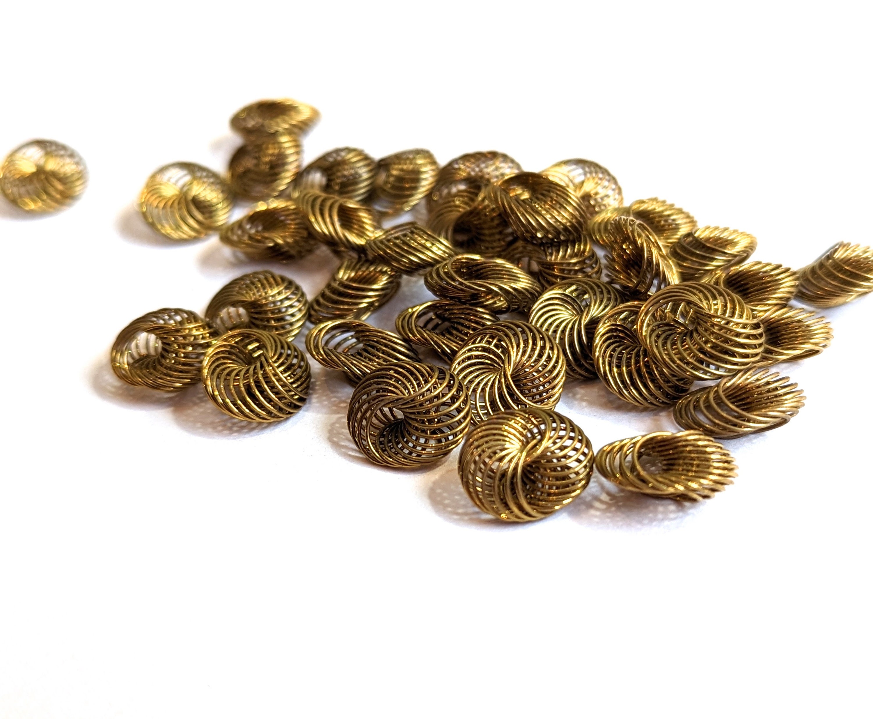 Small Vintage Wire Infinity Wheels - Etsy