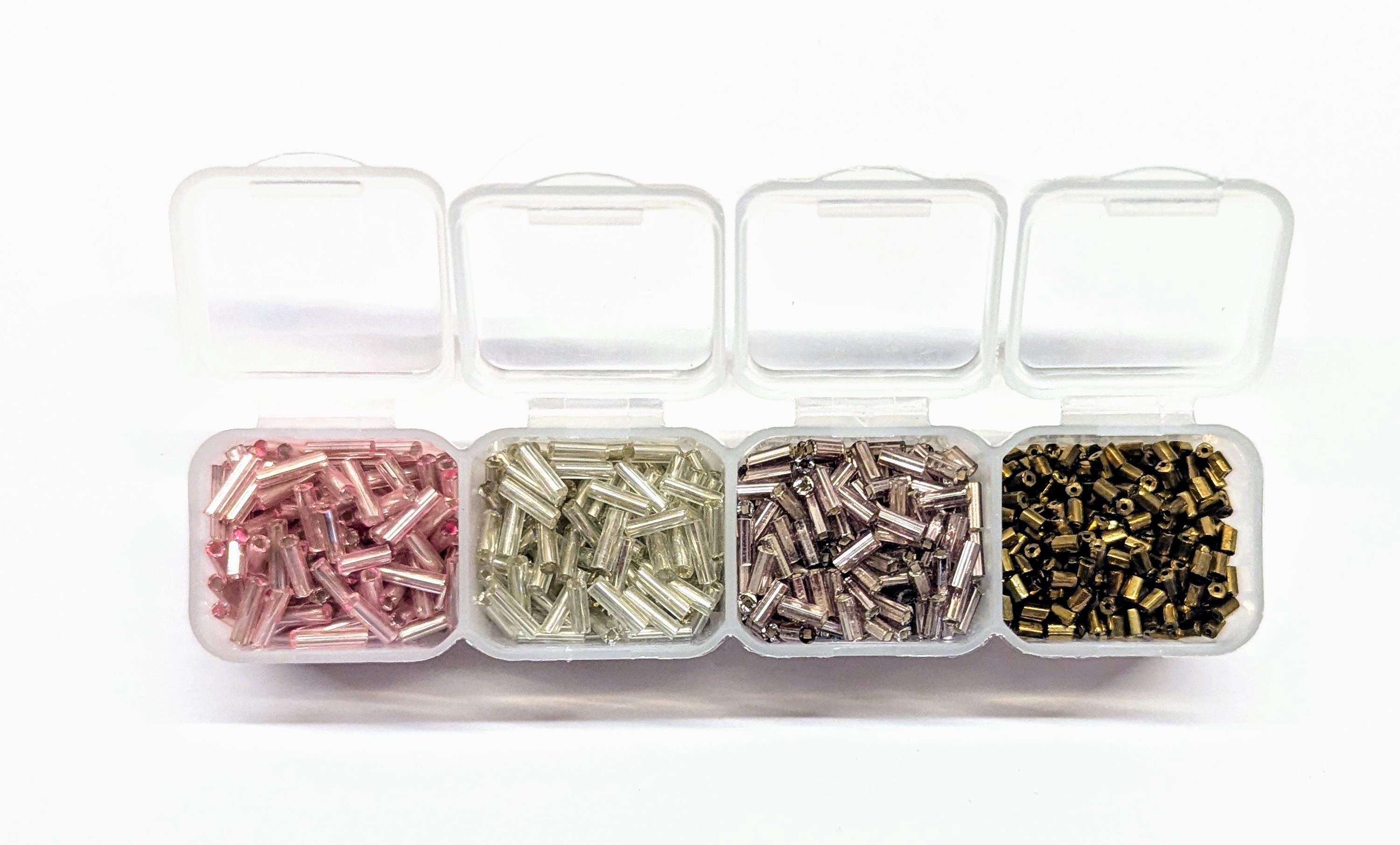Small Curated Seed & Bugle Bead Boxes - Etsy