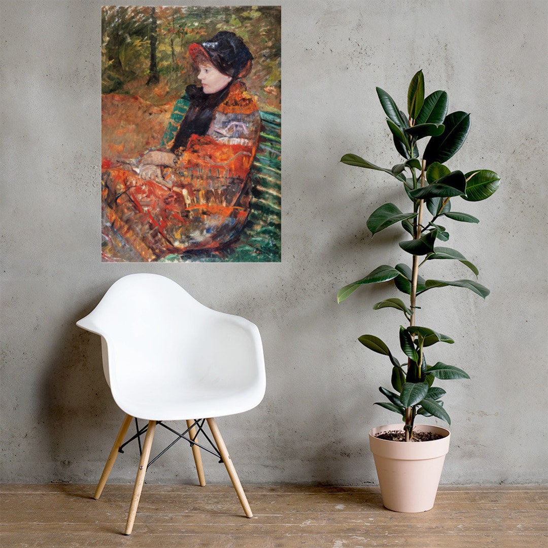 Autumn, Portrait of Lydia Cassatt (1880) by Mary Cassatt Poster - Etsy