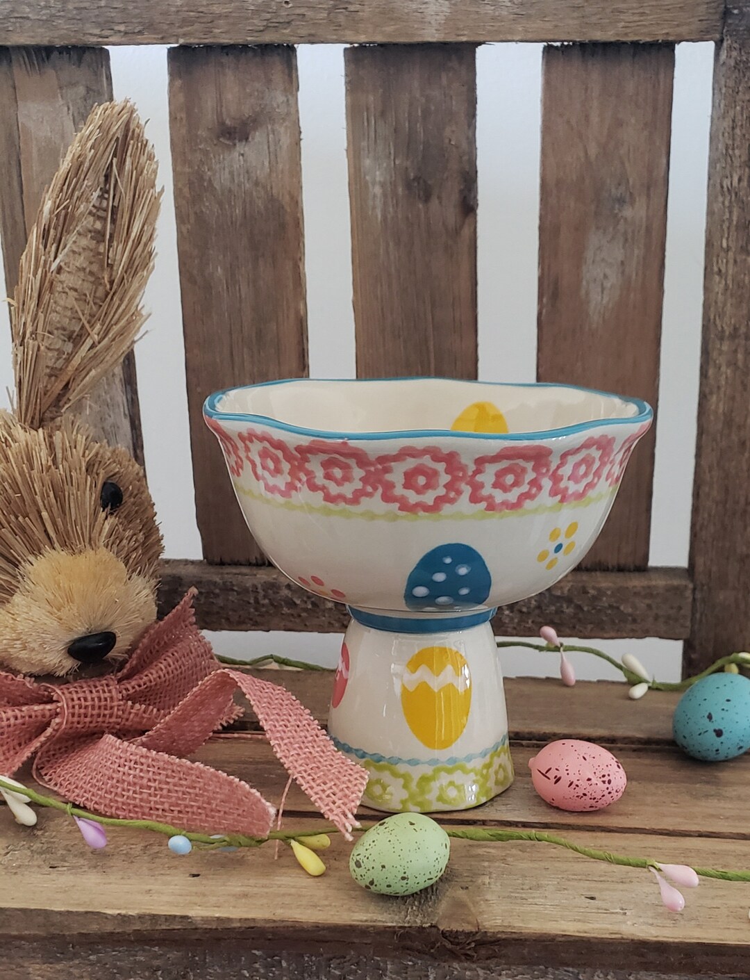 Easter Egg Parfait Pedastal Bowl /tiered Tray Decor/easter Decor ...