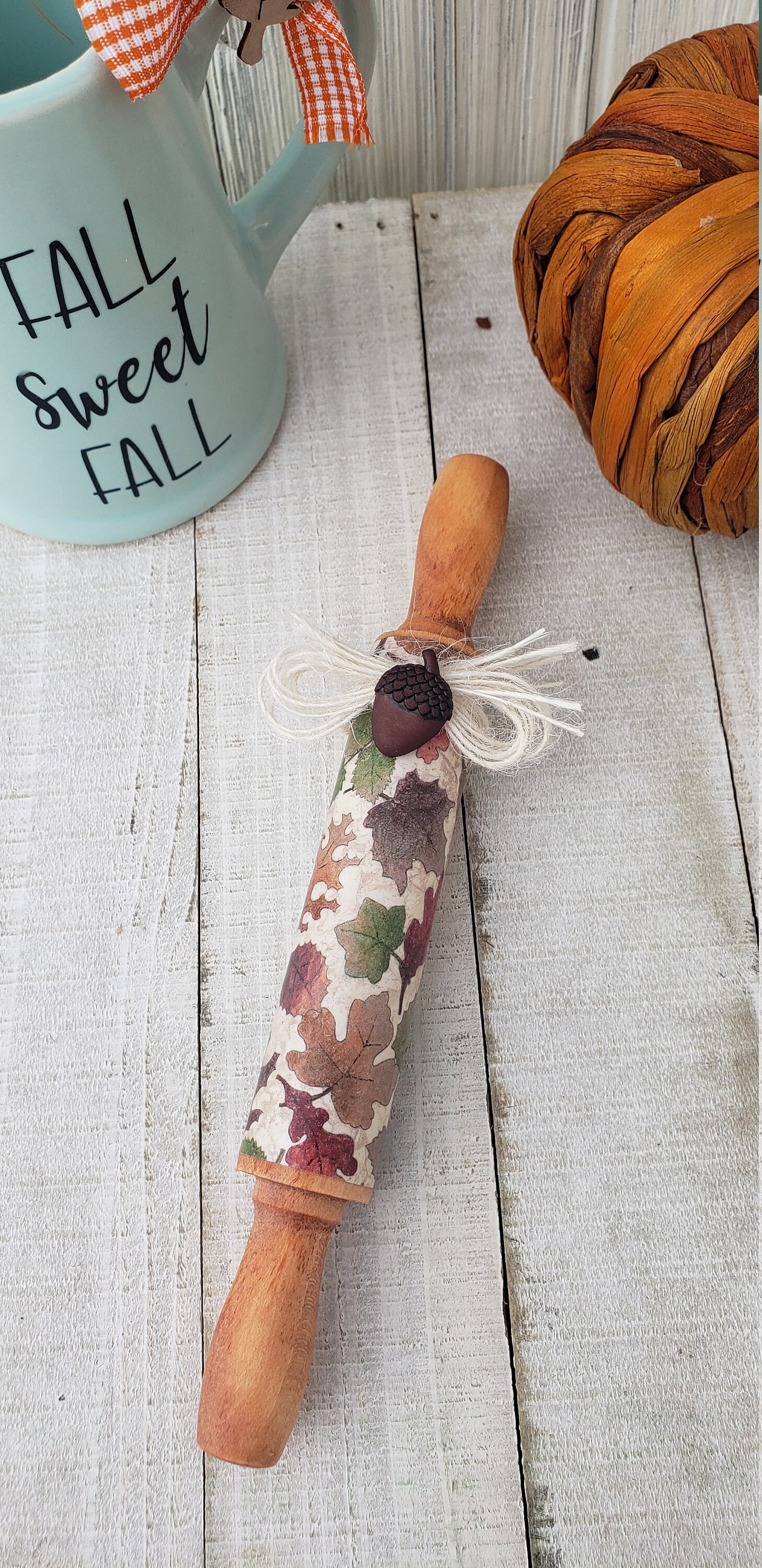 Fall Mini Rolling Pins/autumn/tier Tray Decor/farmhouse | Etsy