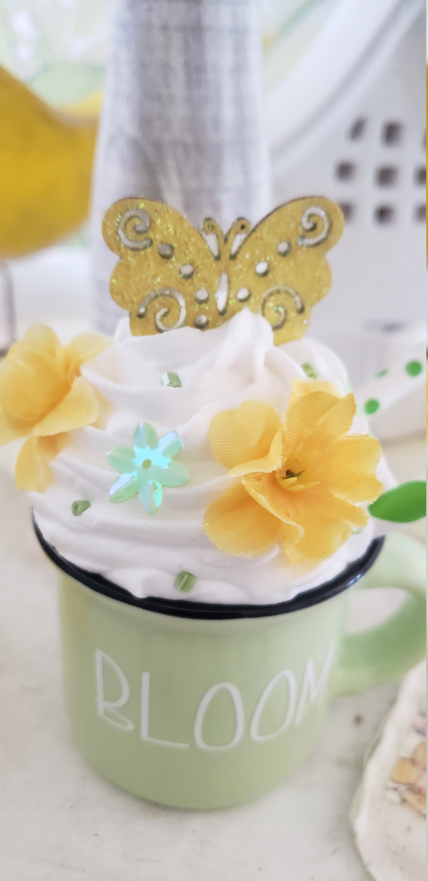 Spring Mini Mug With Faux Whipped | Etsy