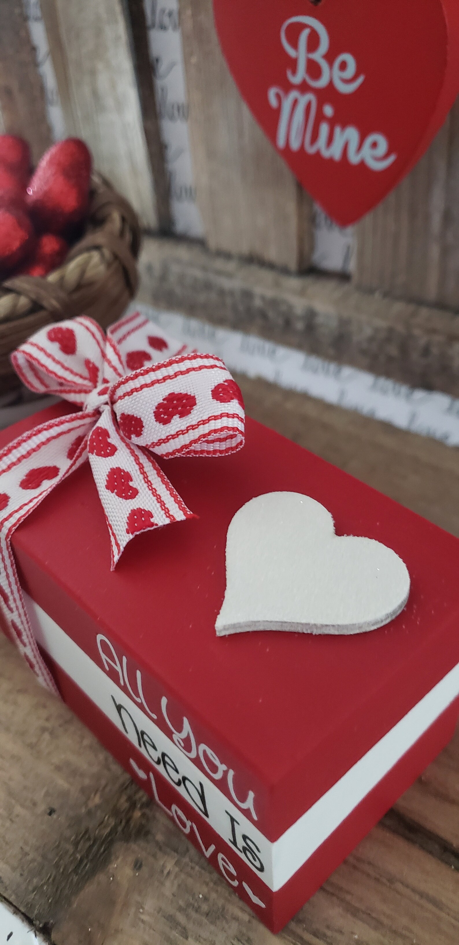 Valentine's Day Mini Book Stack/all You Need is - Etsy