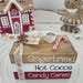 Christmas Mini Book Stack/gingerbread/hot Cocoa/candy Canes/tiered Tray ...