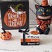 Halloween Mini Book Stack/pumpkin/ Trick or Treat/ Fall/tier - Etsy