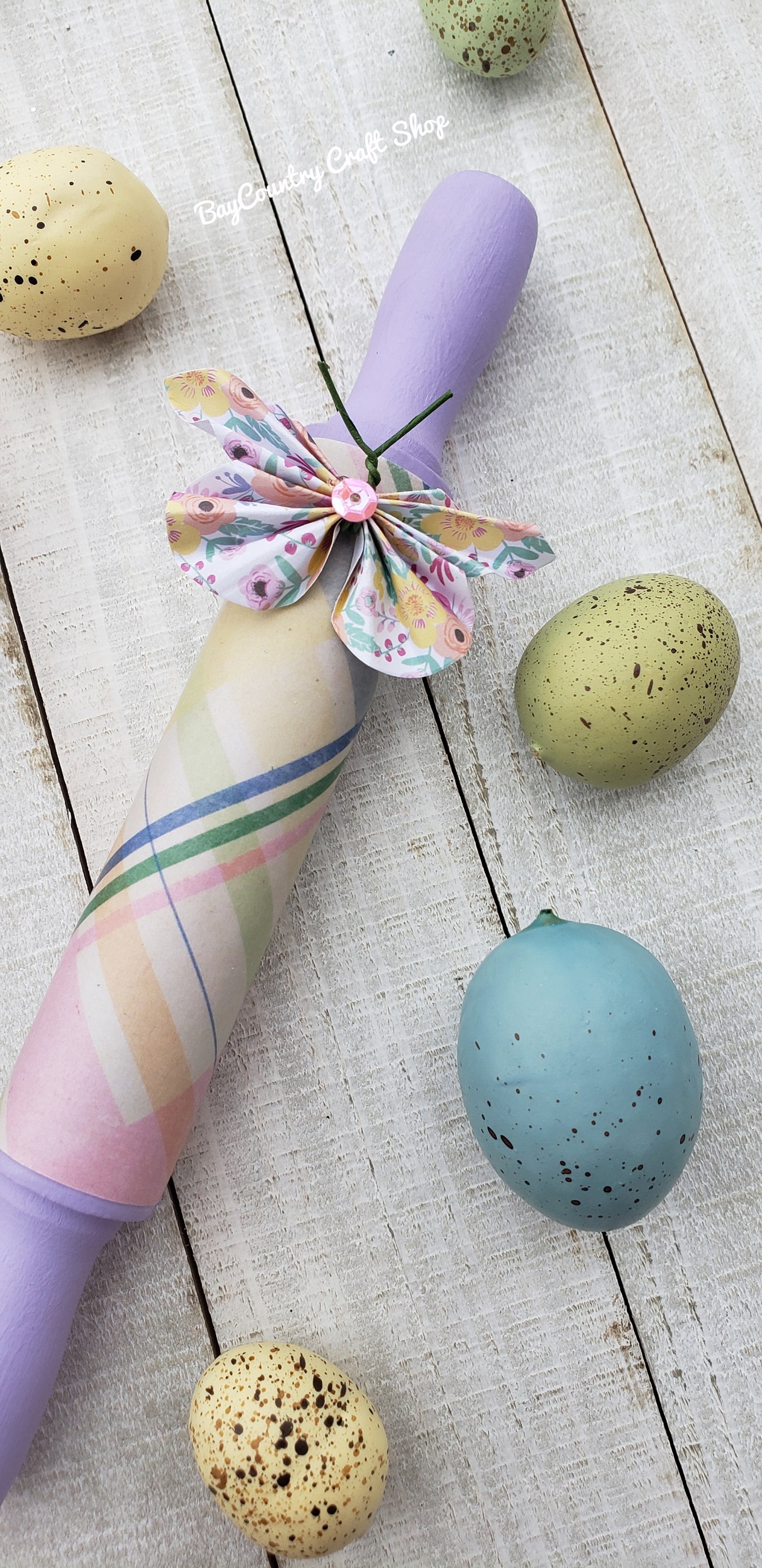 Easter/spring Mini Rolling Pins/butterfly Accent/ Tier Tray Decor - Etsy