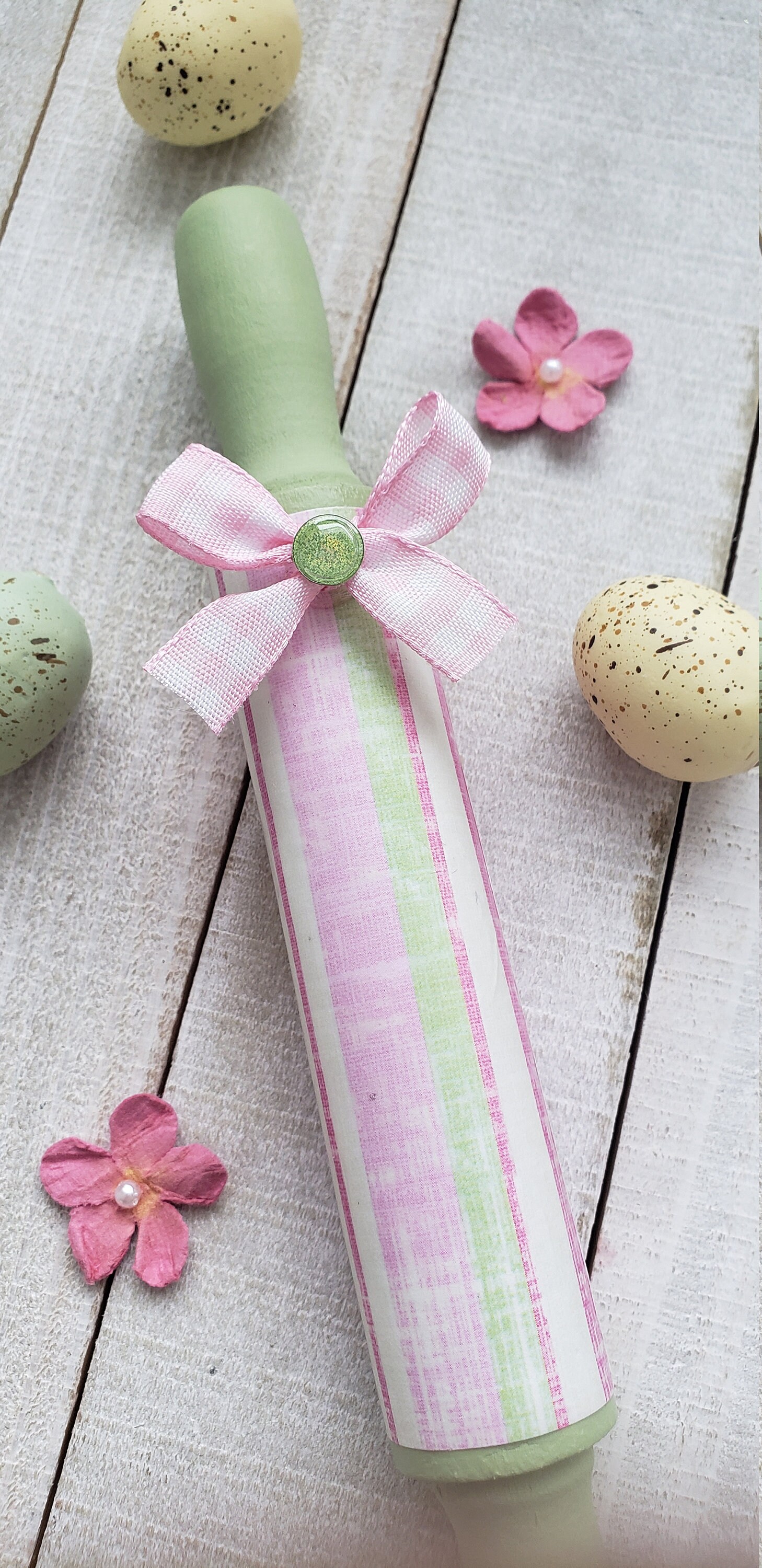 Easter Mini Rolling Pins/ Tier Tray Decor - Etsy