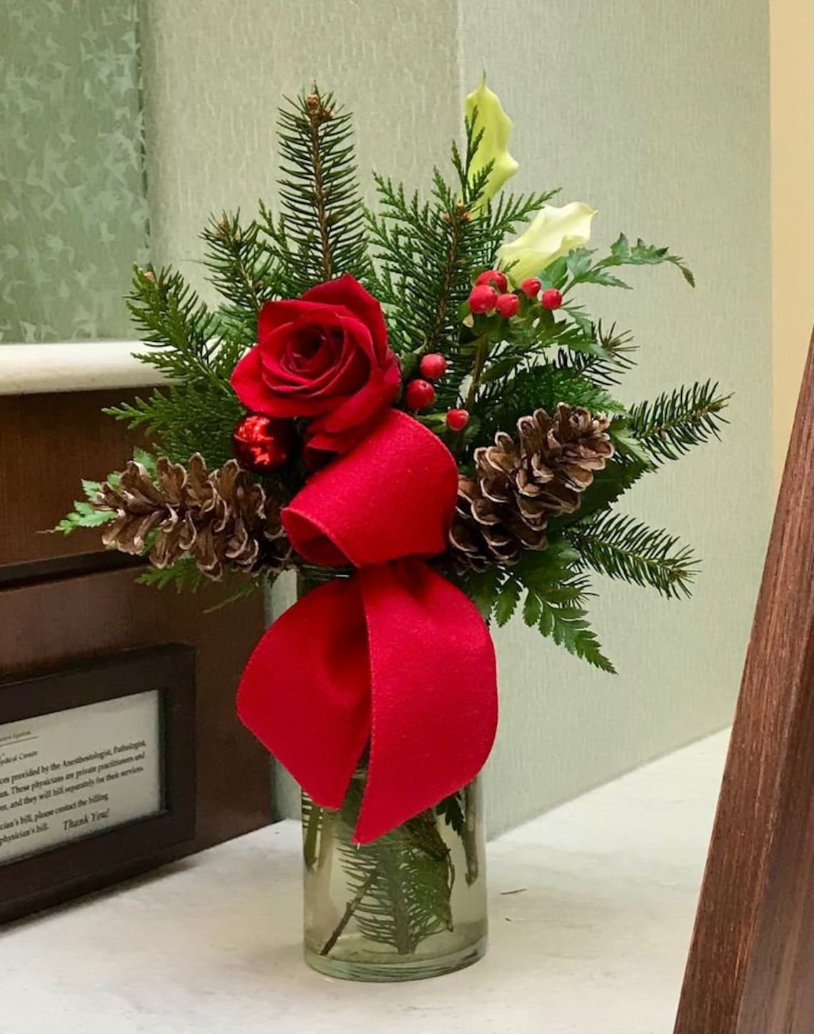 Christmas Holiday Vase - Etsy