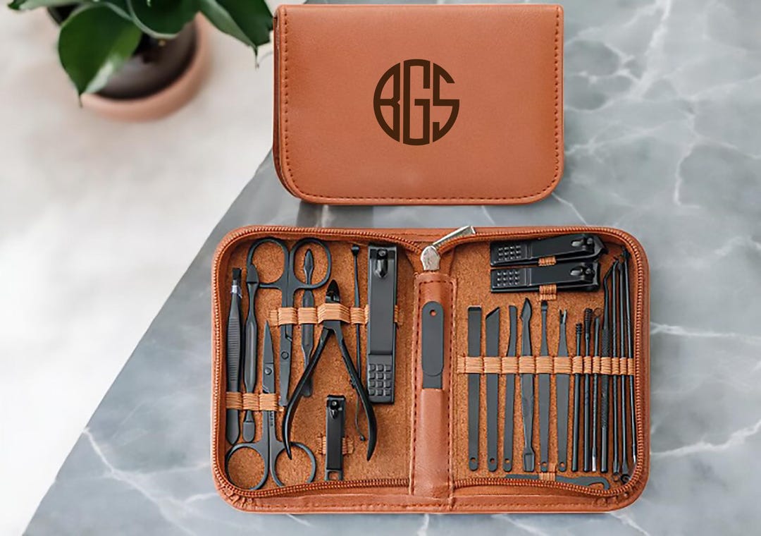Personalized Manicure Set - Manicure Set - 26 Piece Manicure Set ...