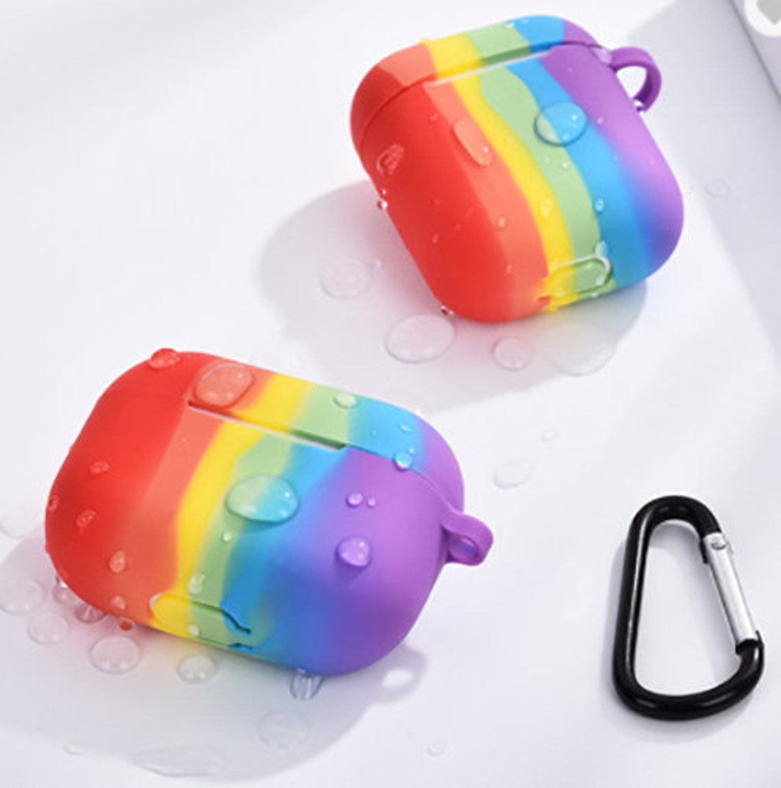 Rainbow Airpod Case Keychain for Airpod 1/2 & Airpod - Etsy Australia