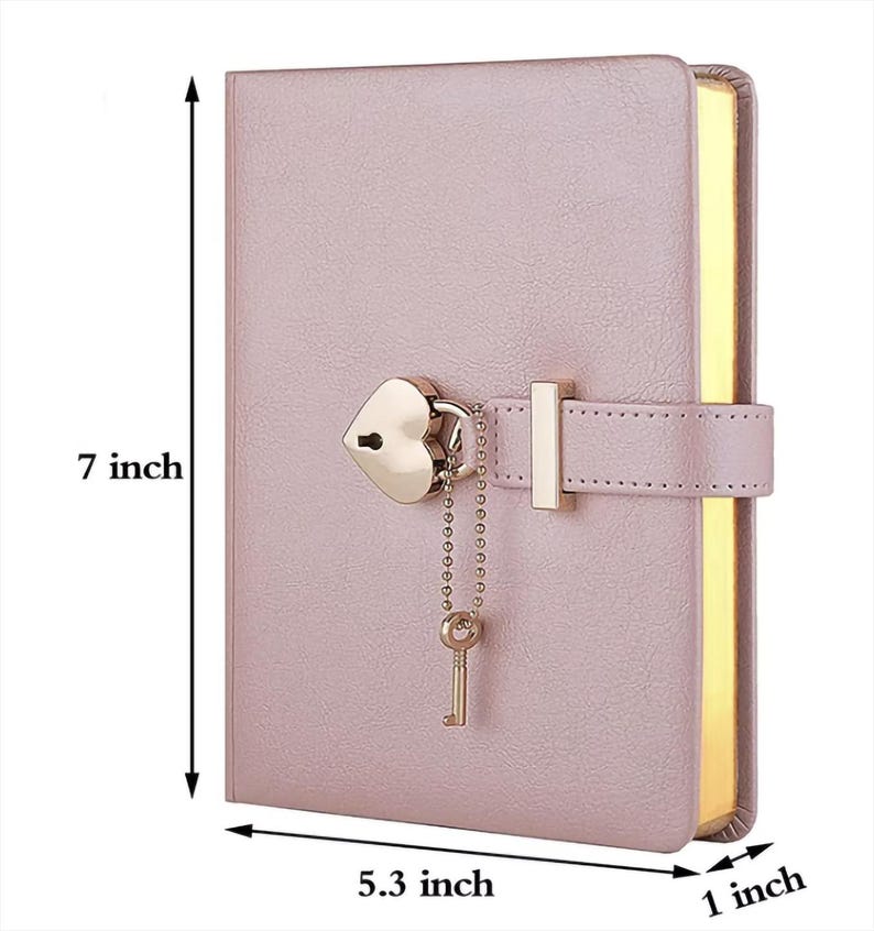 Diary With Lock and Key for Girls & Women - Engraved Diary With Lock ...