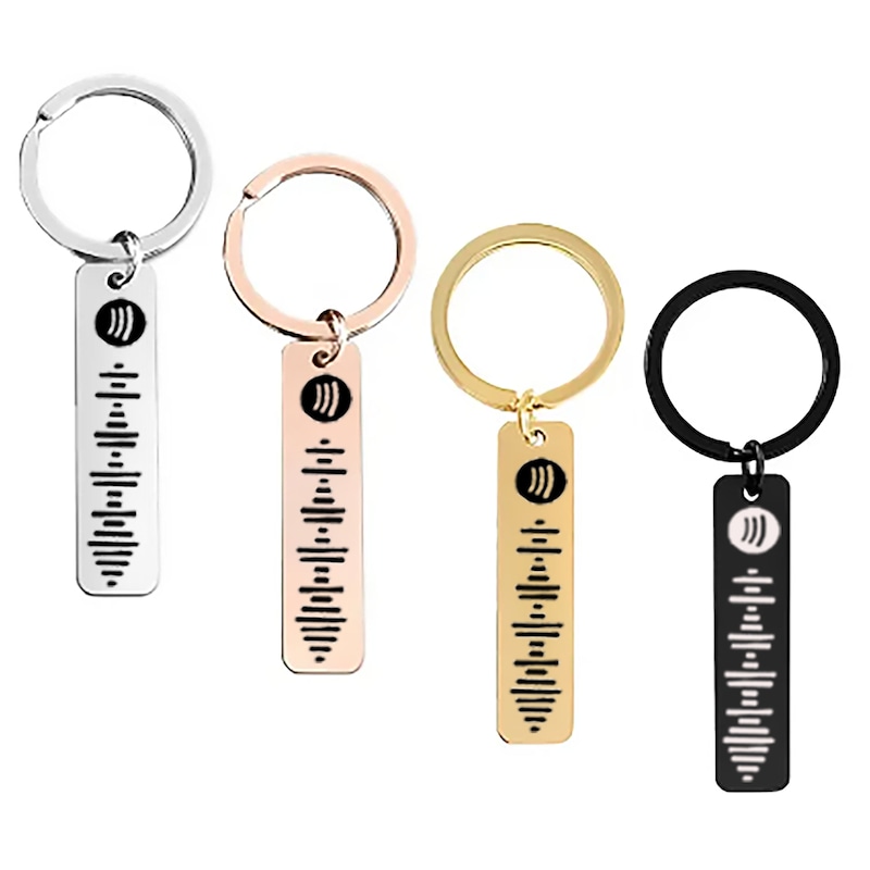 Music Keychain - Etsy