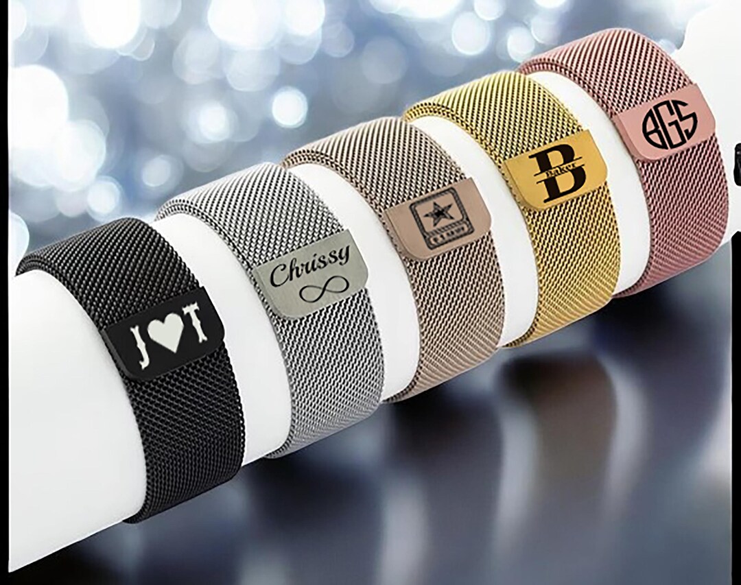 Laser Engraved Watch Band Compatible With Watches 38MM 40MM 41MM 42MM ...