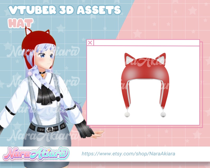 3D Vtuber Assets Vtuber Asset Vtuber Commission Streamer - Etsy